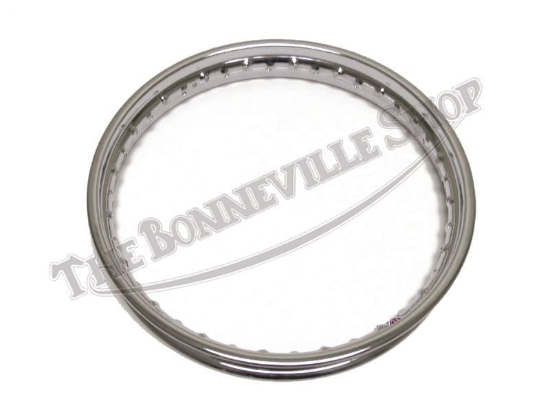 Norton Chrome Disc Brake Front Wheel Rim WM2 X 19" 40 Spoke-Buy Online ...