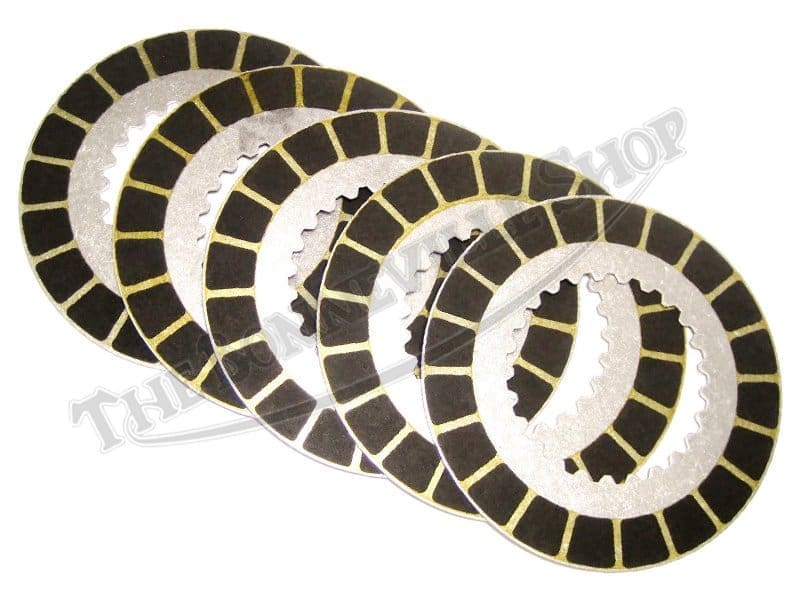 Norton 750 850 Barnett Alloy Clutch Friction 5 Plate Set 06-3741 For ...