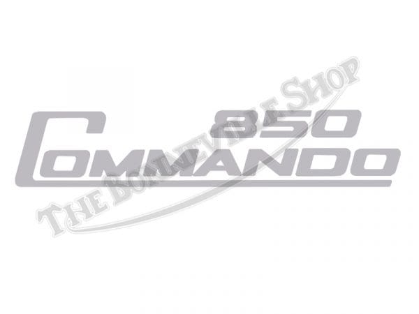 Norton Commando 850 Silver Sidepanel Logo Decal Sticker-Buy Online Or Call