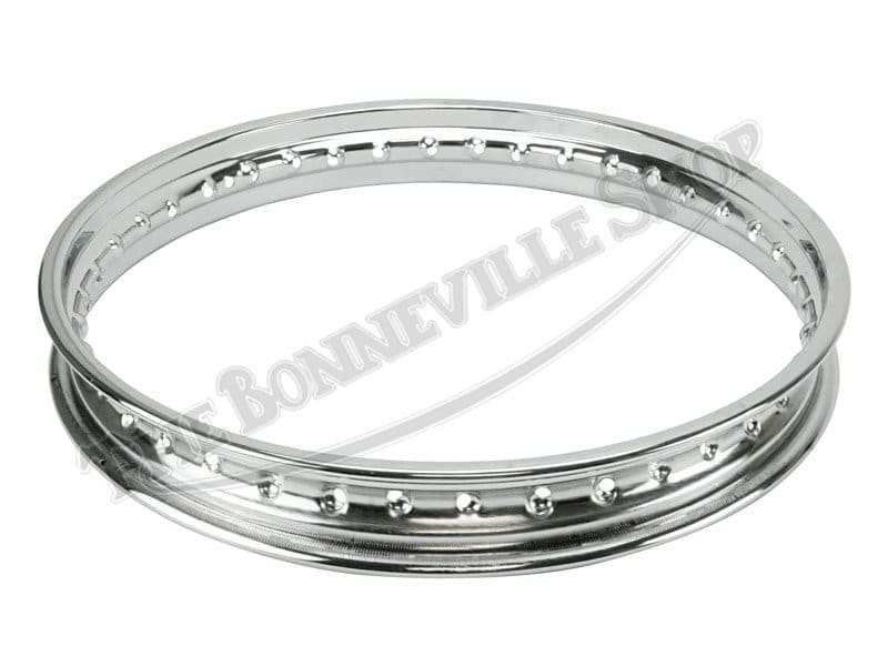 Triumph BSA 650 750 WM2 X 19-inch Chrome Conical Hub Front Wheel Rim