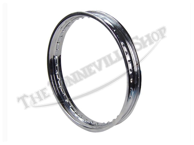 Triumph BSA 650 750 WM2 X 19-inch Chrome Conical Hub Front Wheel Rim