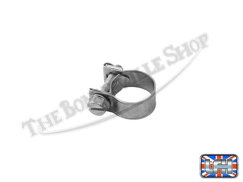 Triumph Twins 9/16 Inch Oil Line Clamps: Authentic Replicas-Buy Online ...