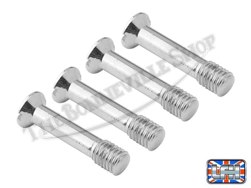 Triumph Twins Chrome Parcel Grid / Tank Rack Screw Set-Buy Online Or ...