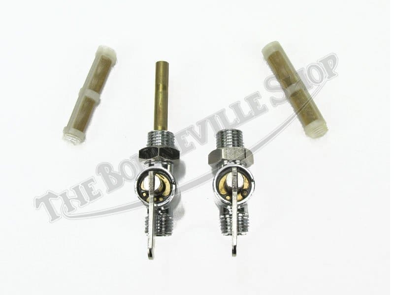 Triumph Norton BSA Petcock Fuel Valve Set-Buy Online Or Call