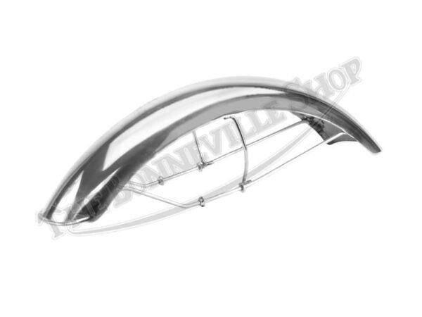 Triumph BSA Stainless Front Fender Mudguard With Wire Stays US T120 ...
