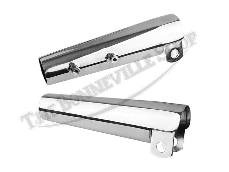 Triumph TR7 T140 T150 T160 Chrome Fork Shroud Set 1973-81 UK Made PN ...