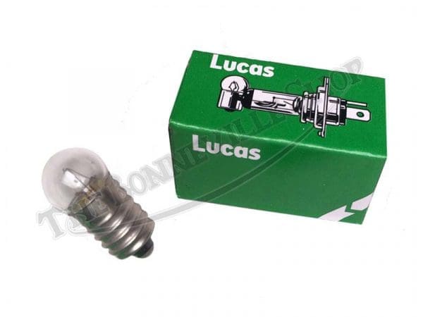 GENUINE LUCAS INSTRUMENT BULB SCREW TYPE BASE 12V 2.2W TRIUMPH NORTON ...