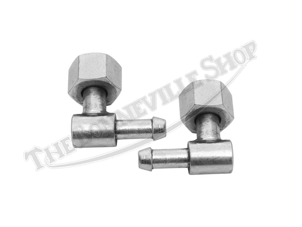 Triumph Norton 90 Degree 1/4 BSP Petcock Fittings-Buy Online Or Call