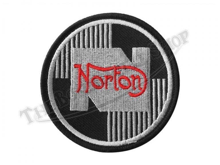 Triumph Motorcycles Oval Logo Embroidered Patch 2" X 4" Bonneville ...