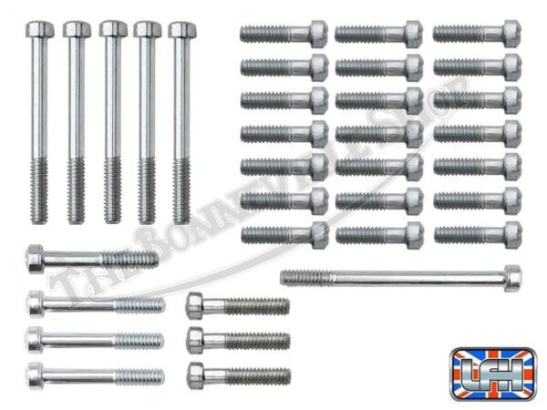 Triumph Pre-Unit 500 650 Twins Fillister Screw Set 1954-62-Buy Online ...