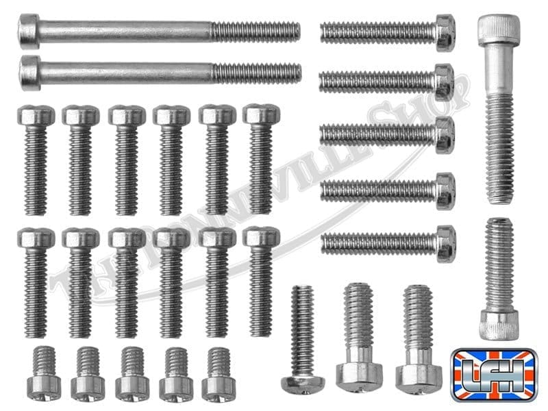 Triumph Unit T120 TR6 TR6C 650 Twins Engine Cover Screw Set-Buy Online ...