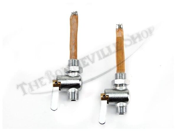 Triumph Norton BSA UK Made Fuel Valve Petcock Set Main/Reserve-Buy ...