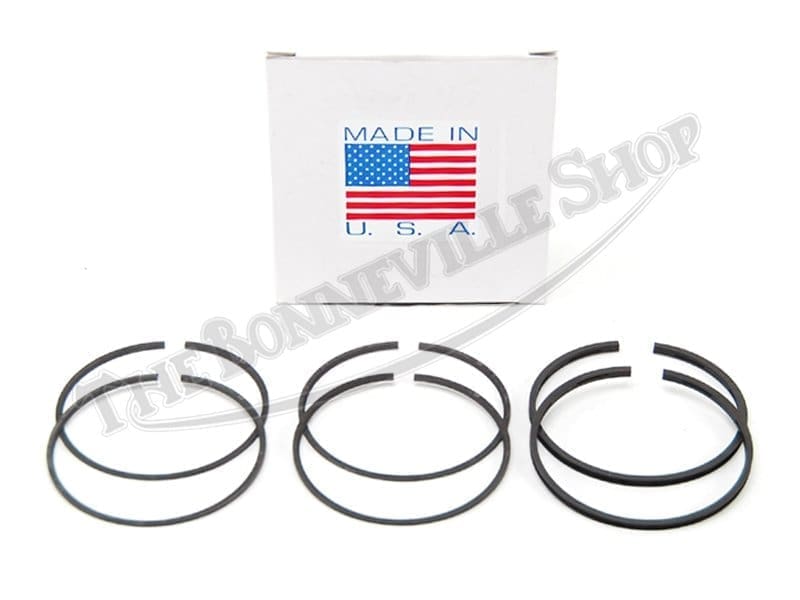 TRIUMPH 750 BONNEVILLE TIGER T140 TR7 GRANT PISTON RING SET USA MADE PN ...