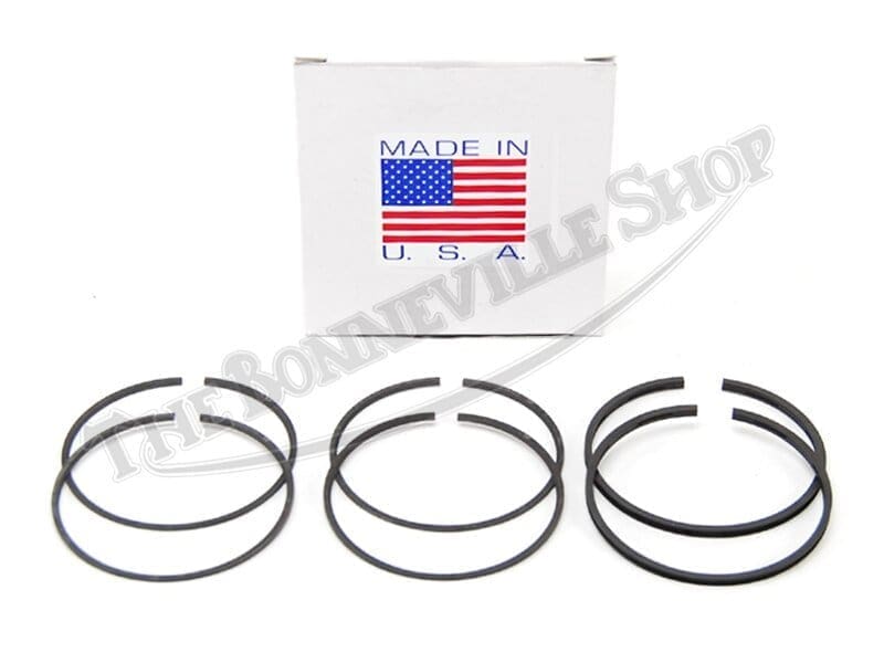 Triumph 500 Grant Piston Ring Set: Top Quality Cast-Iron Rings-Buy ...