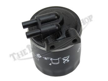 NORTON COMMANDO 750 850 SPIN ON OIL FILTER MOUNT WITH CHAMPION FILTER ...