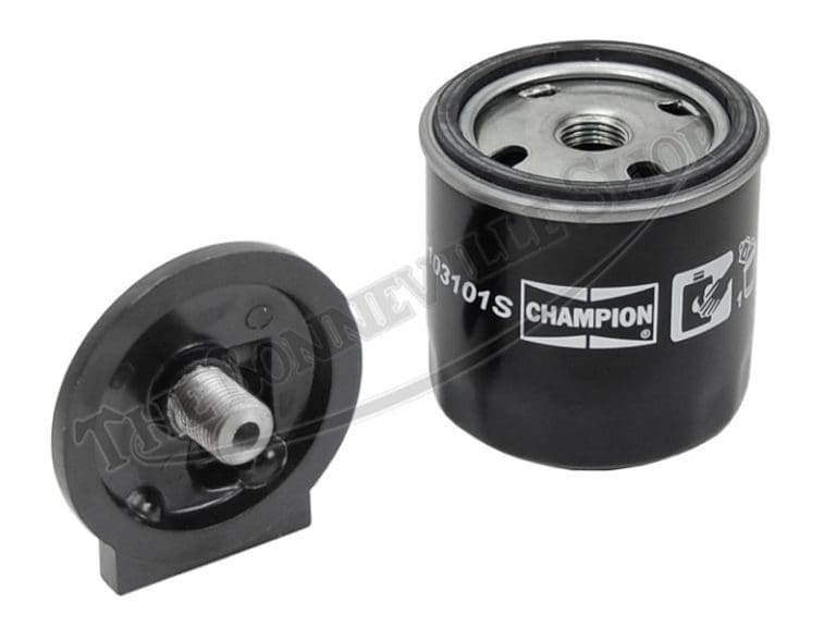 Norton Spin On Oil Filter Mount With Champion Filter Triumph BSA-Buy ...