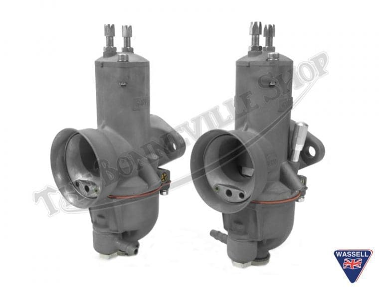 Triumph BSA Norton Wassell Evolution 30mm L/H R/H Carburetor Set-Buy ...