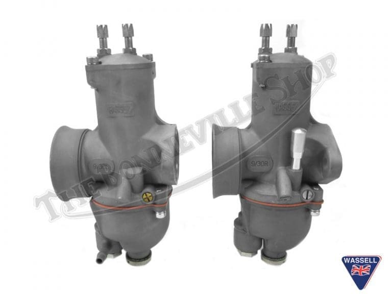 Triumph BSA Norton Wassell Evolution 30mm L/H R/H Carburetor Set-Buy ...
