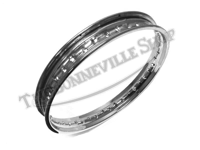 Triumph WM2 X 19 Disc Brake Front Wheel Rim Chrome CWC UK Made-Buy ...