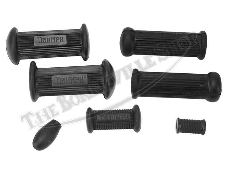 Triumph 650 750 Twins T160 Triples OIF Footrest Rubber Set 7 Pc-Buy ...