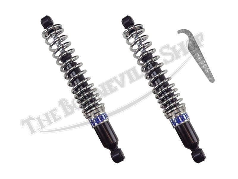 Triumph Hagon Premium Rear Shock Absorber Set Shocks 12.9" 110LB-Buy ...