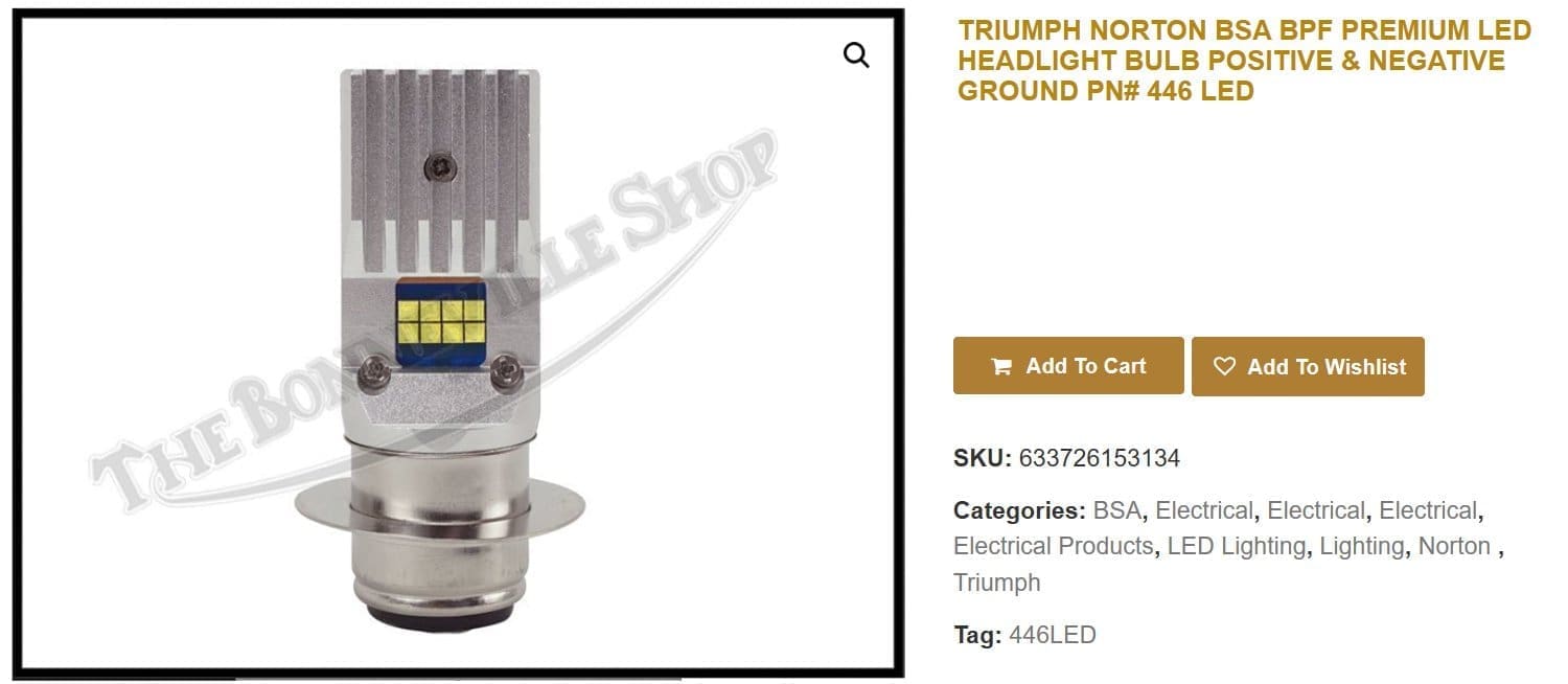 Has The 446 LED Main/Dip Beam Tripped You Up? - Buy Online Or Call +1 ...