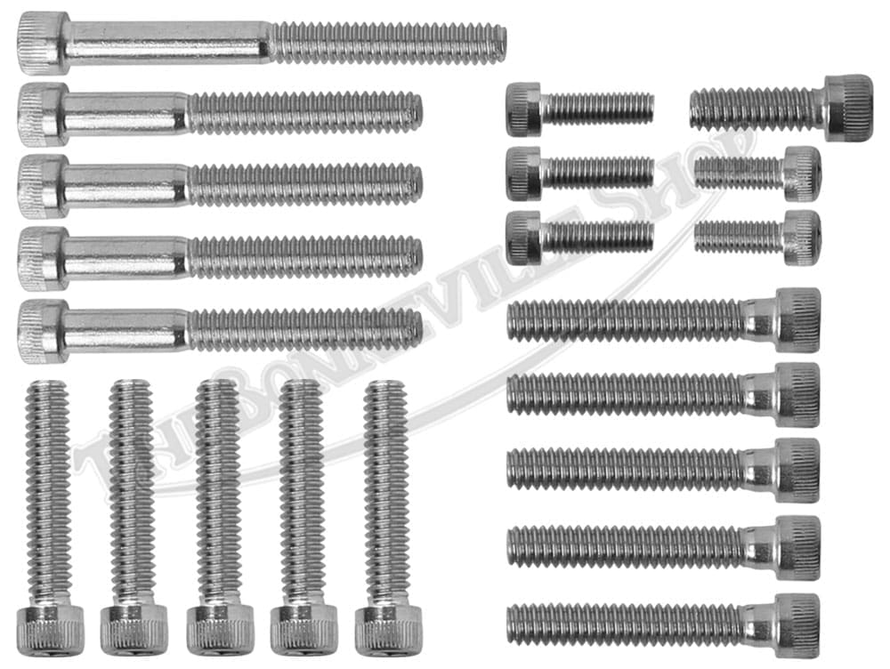 BSA B25 B44 Triumph TR25W Engine Cover Allen Screw Set UNC-Buy Online ...