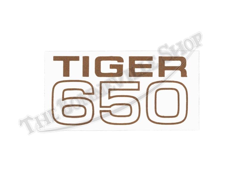 Triumph TR6 Tiger 650 Petrol Tank Peel And Stick Decal