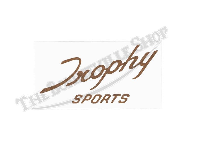 Triumph 'Trophy Sports' Peel And Stick Decal