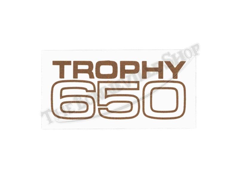 Triumph TR6 'Trophy 650' Fuel Tank Peel And Stick Decal