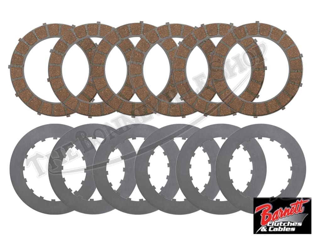 Triumph 500 650 750 Barnett Clutch Plates Pack PN# 57-1362-Buy Online ...