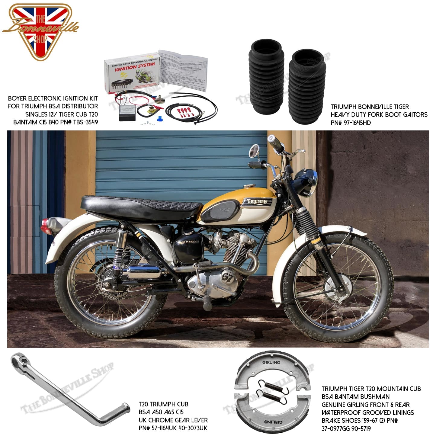 Triumph Parts OEM - Buy Online Or Call +1-720-570-7884