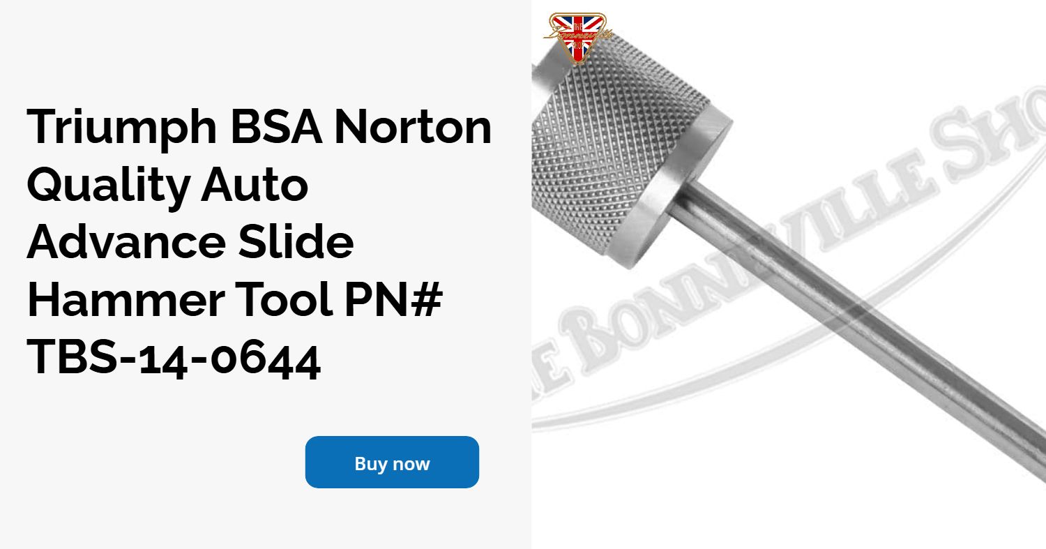 Lucas Auto Advance Slide Hammer Tool For Brit Bikes