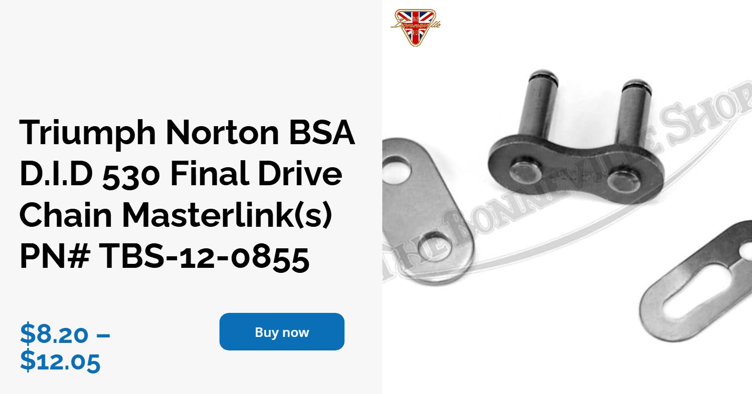 530 Chain Half Link Final Drive Masterlink
