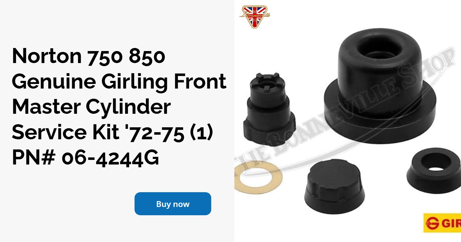 Norton 750 850 Girling Front Master Cylinder Service Kit '72-75-Buy ...
