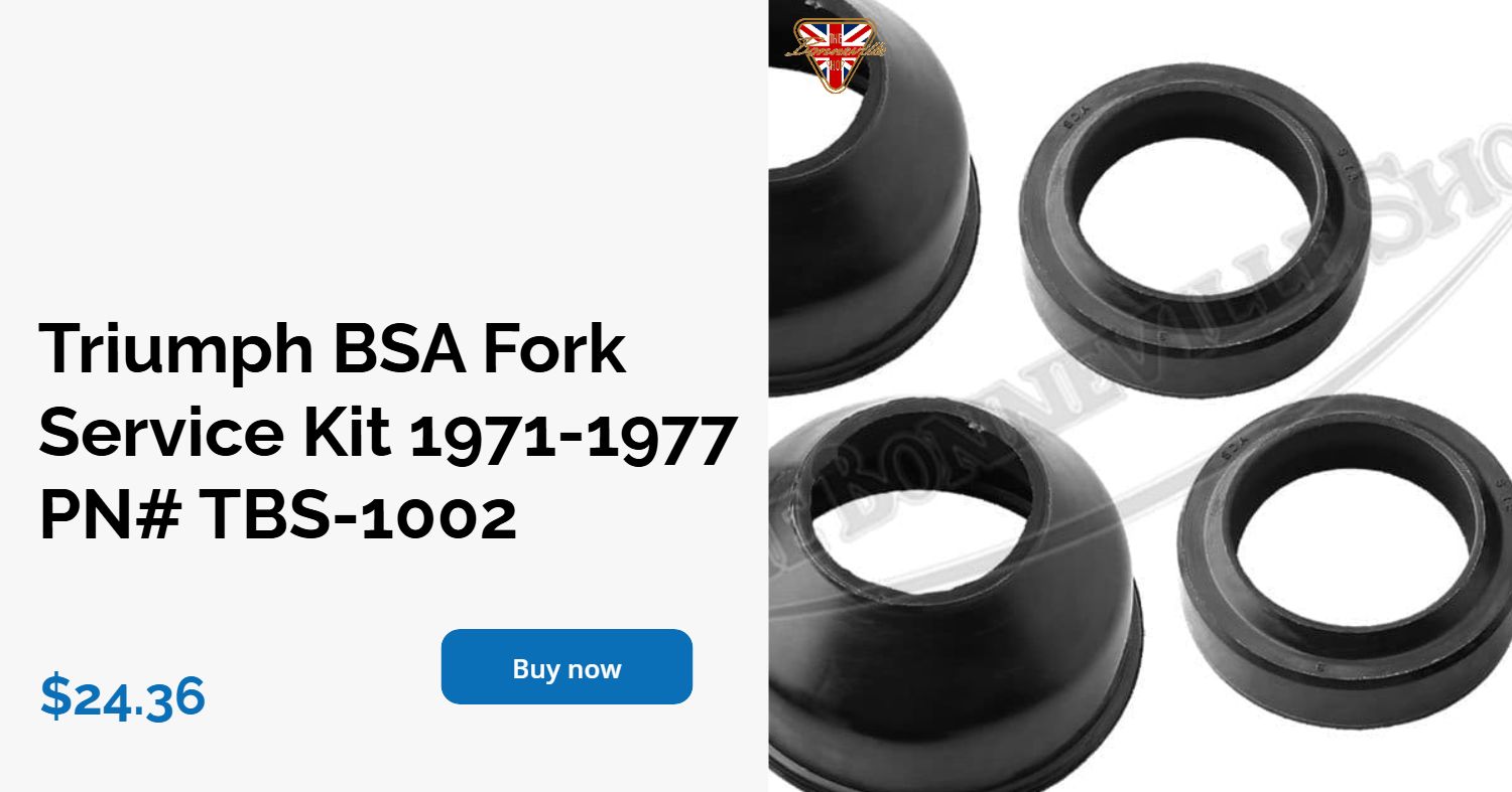 Triumph BSA Fork Service Kit 1971-1977 PN# TBS-1002