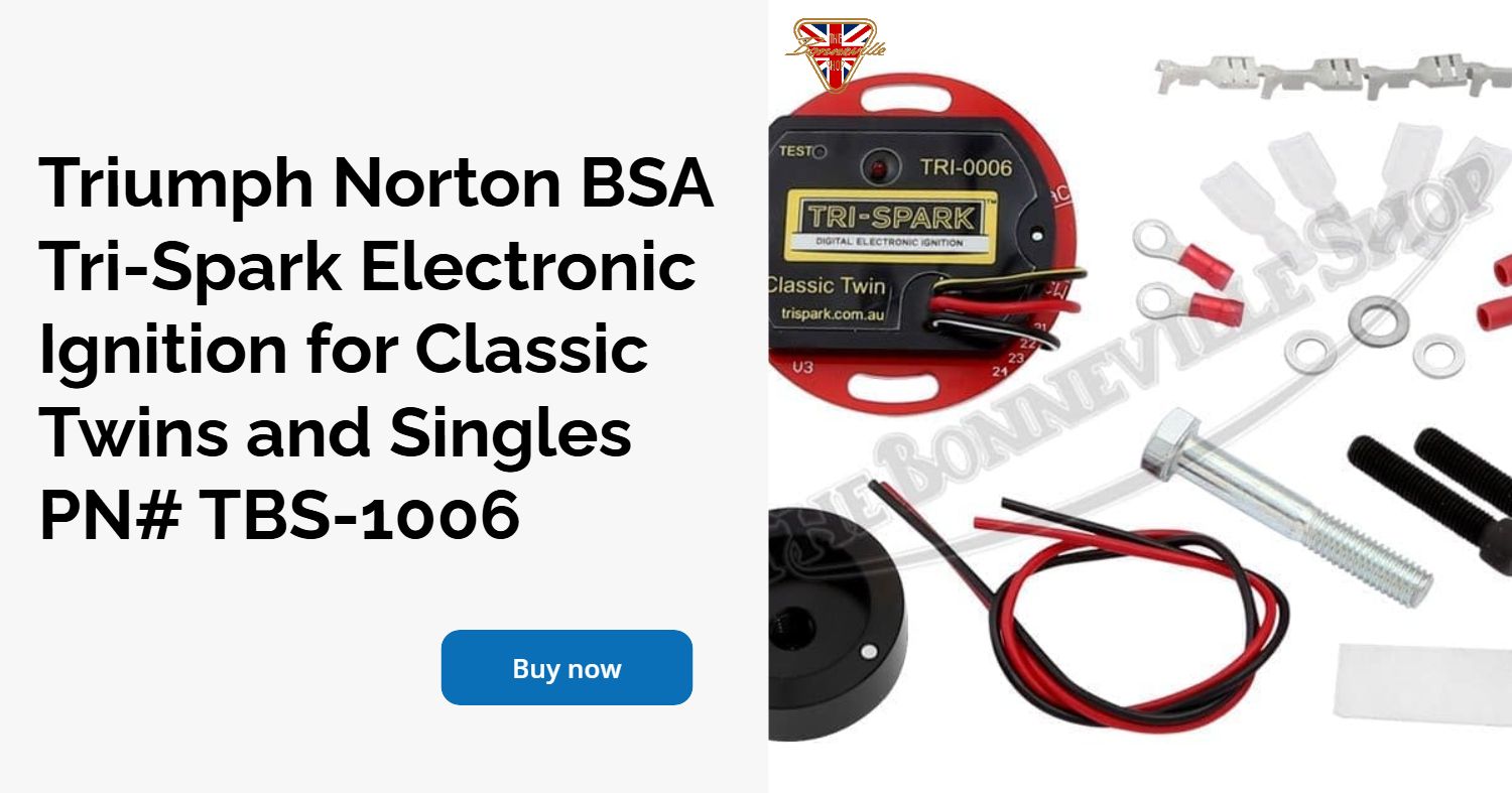 Tri-Spark Electronic Ignition For Classic Twins And Singles - Buy Online