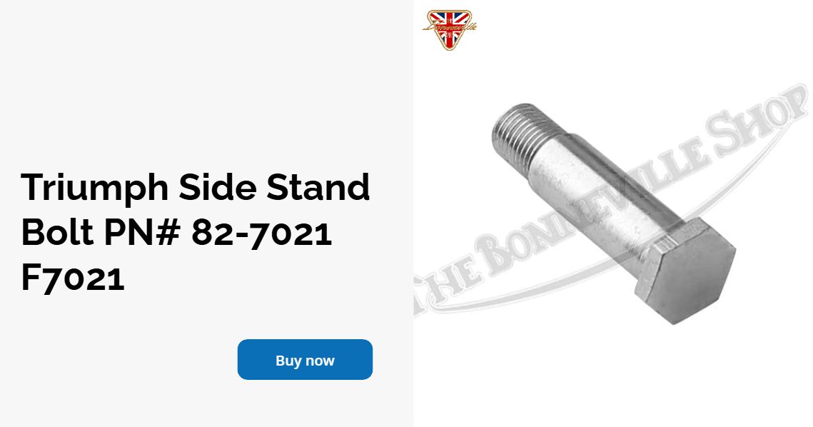 Triumph Side Stand Bolt-Buy Online Or Call US