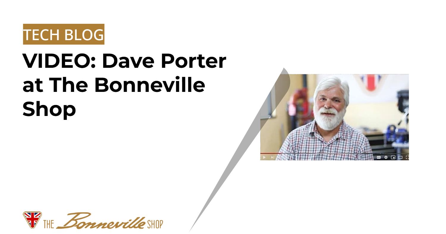 VIDEO: Dave Porter At The Bonneville Shop - Buy Online Or Call +1-720 ...