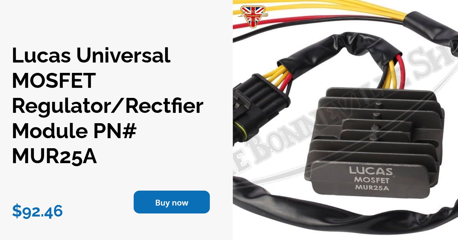 Lucas Universal MOSFET Regulator/Rectfier Module-Buy Online Or Call