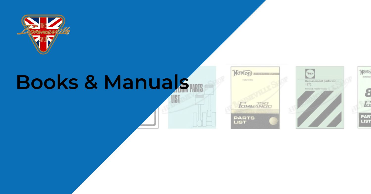 Buy British Motorcycle Parts Books And Manuals Online