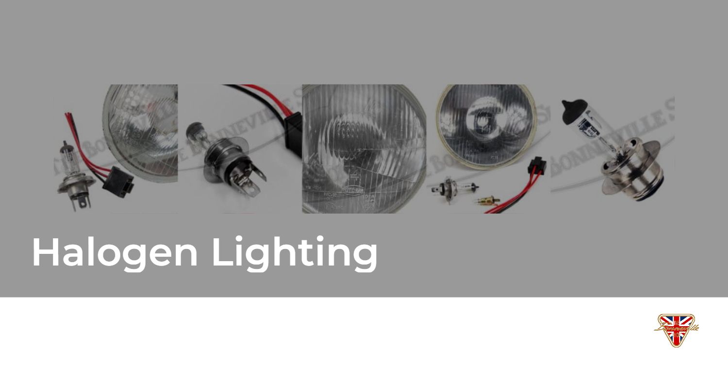 Classic British Motorcycle Halogen Lights For Triumph- Buy Now Or Call ...