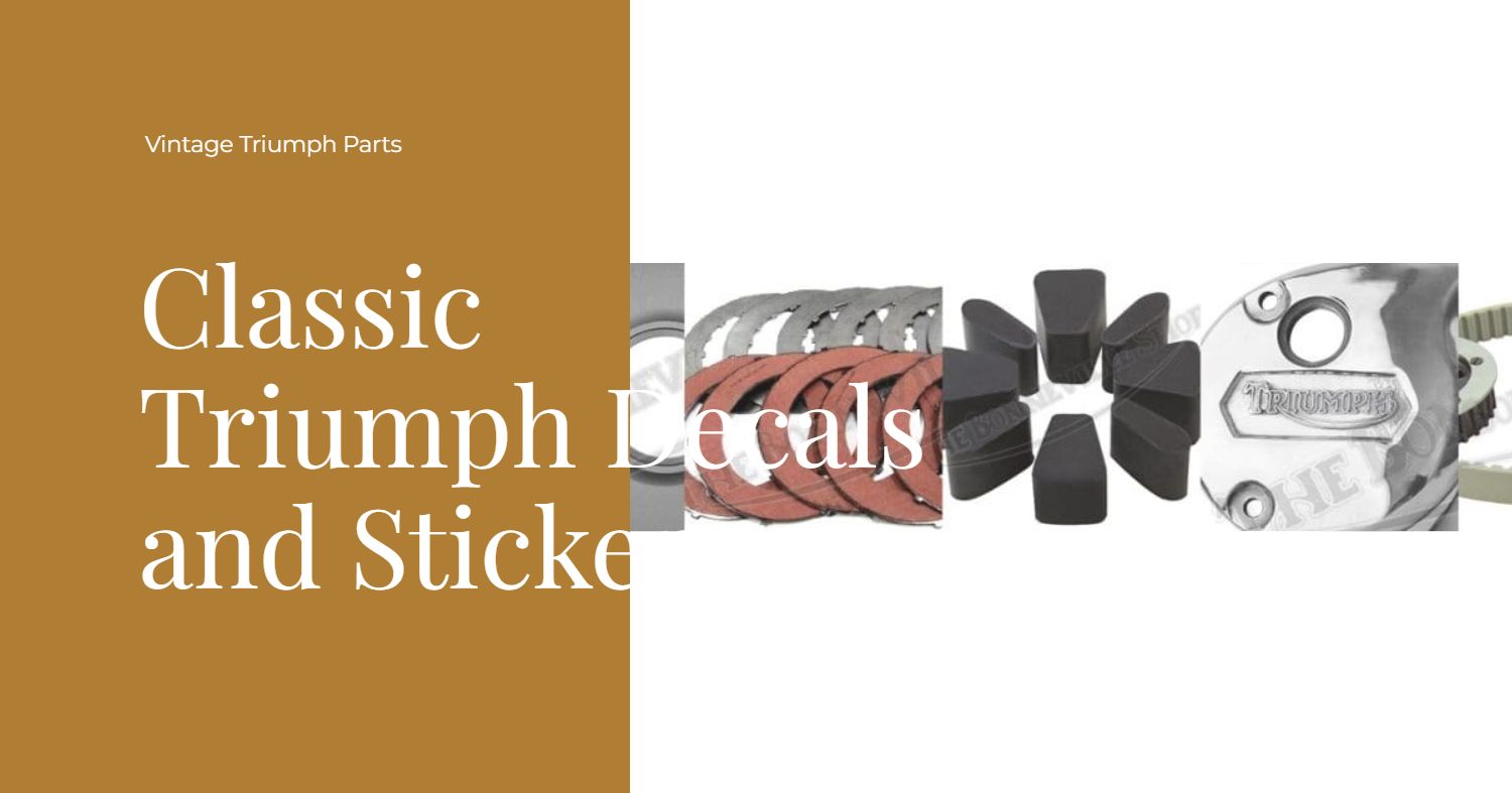 Triumph Decals And Stickers - Buy Online Or Call +1-720-570-7884