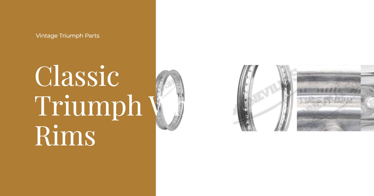 Classic Triumph Wheel Rims - Buy Online Or Call +1-720-570-7884